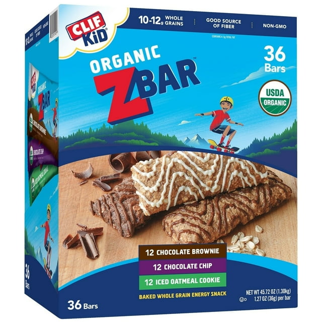 CLIF Kid ZBar (36 Count) - Walmart.com