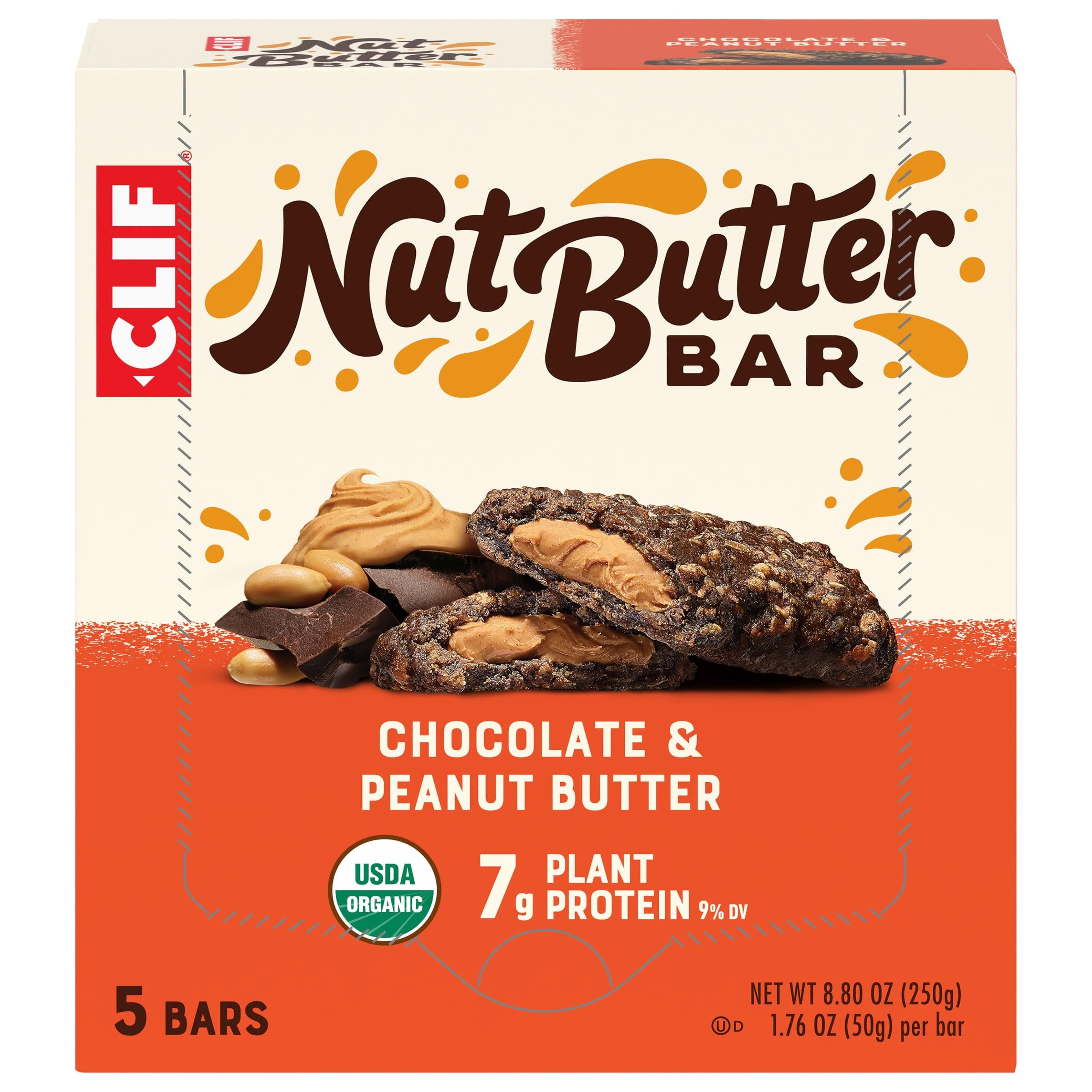 CLIF Nut Butter Bar CCF19 - Chocolate Peanut Butter - Filled Energy ...