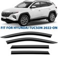 CLIM ART Incredibly Durable Rain Guards for Hyundai Tucson 2021-2026 ...