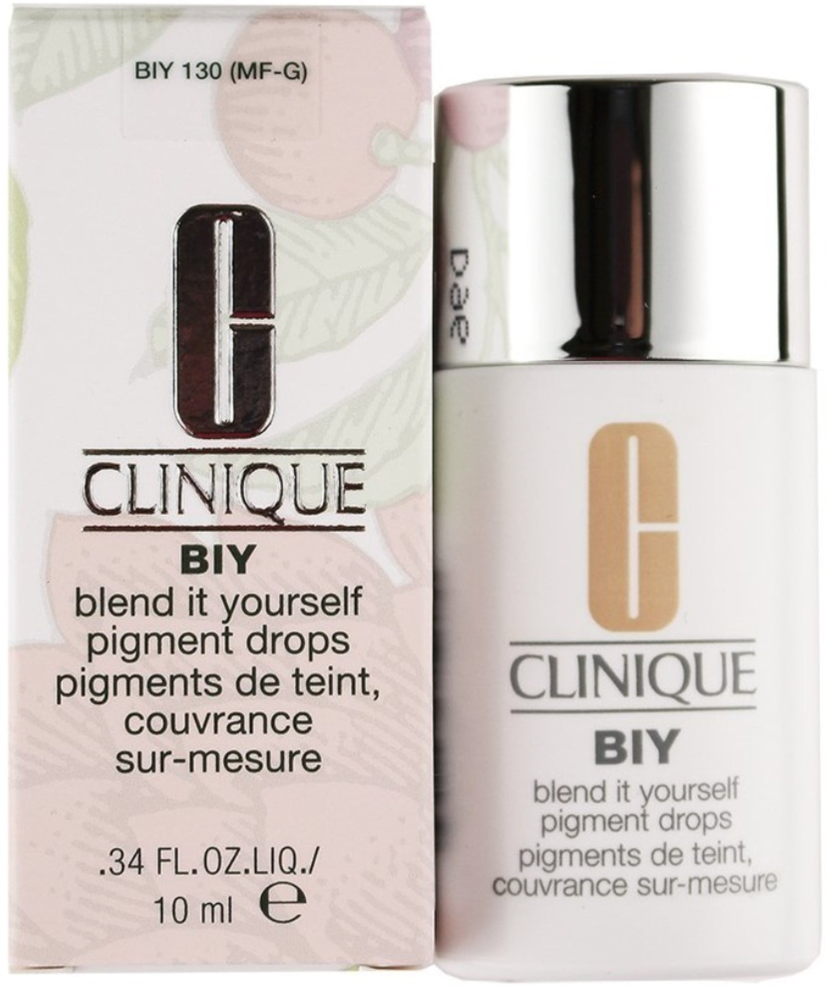 Clinique Blend It Yourself Pigment Drops BIY 130, [MF-G] Golden Neutral ...