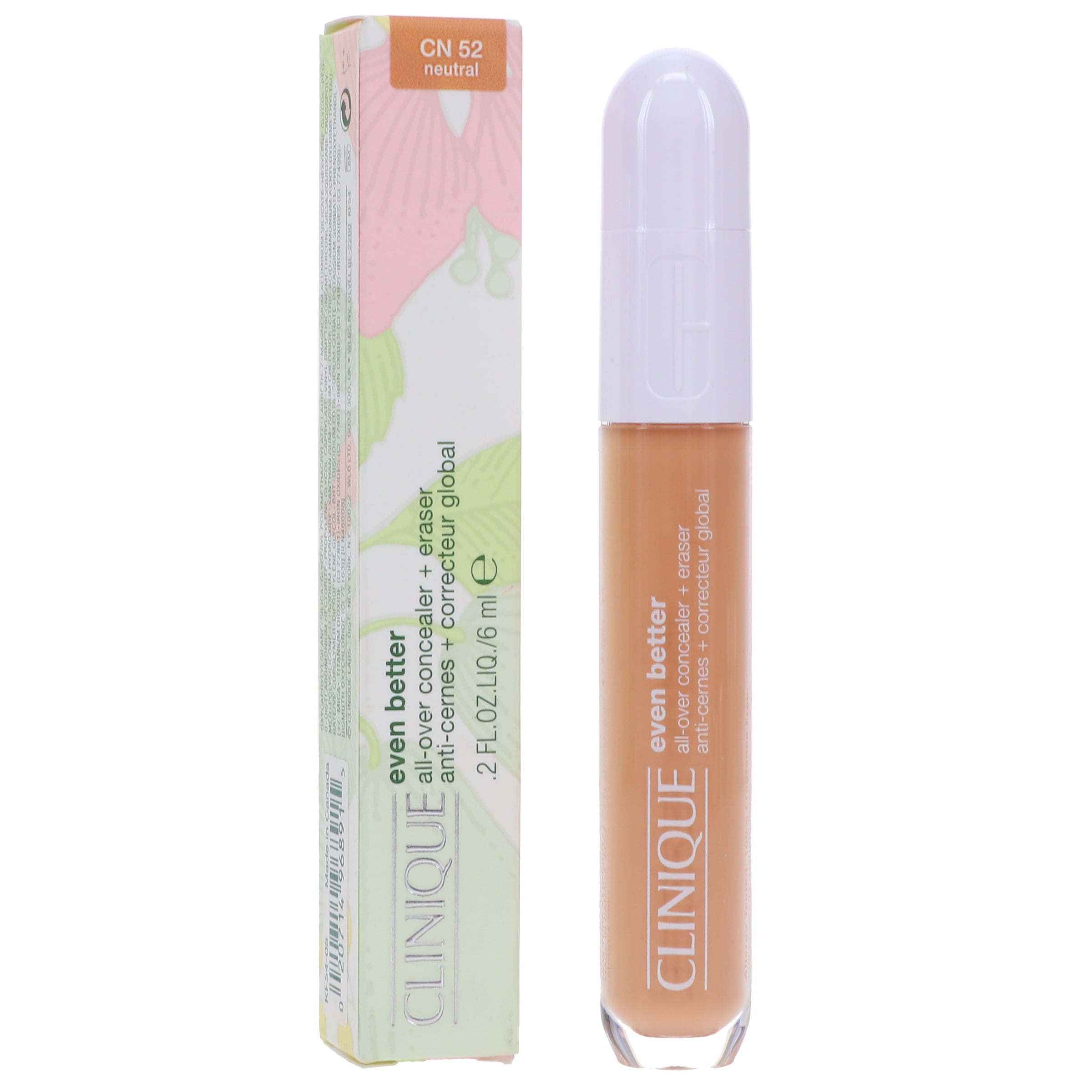 Clinique, All-Over Concealer Plus Eraser, CN 52 Neutral 0.2 oz ...