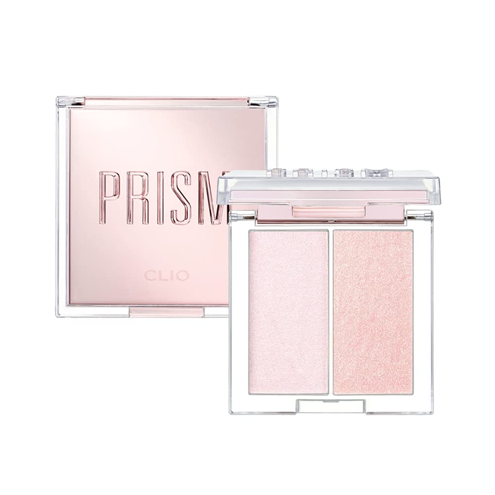 CLIO Prism Highlighter Duo, Duo Shade Highlight Palette, Face ...