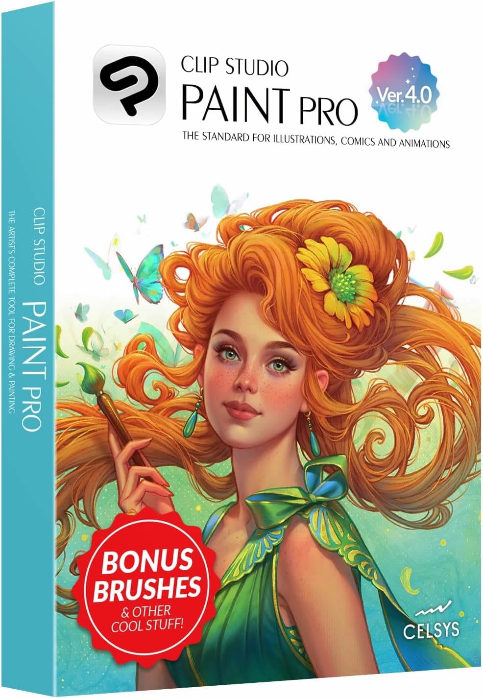 CLIP STUDIO PAINT PRO - Version 4 | Perpetual License | for Windows and ...