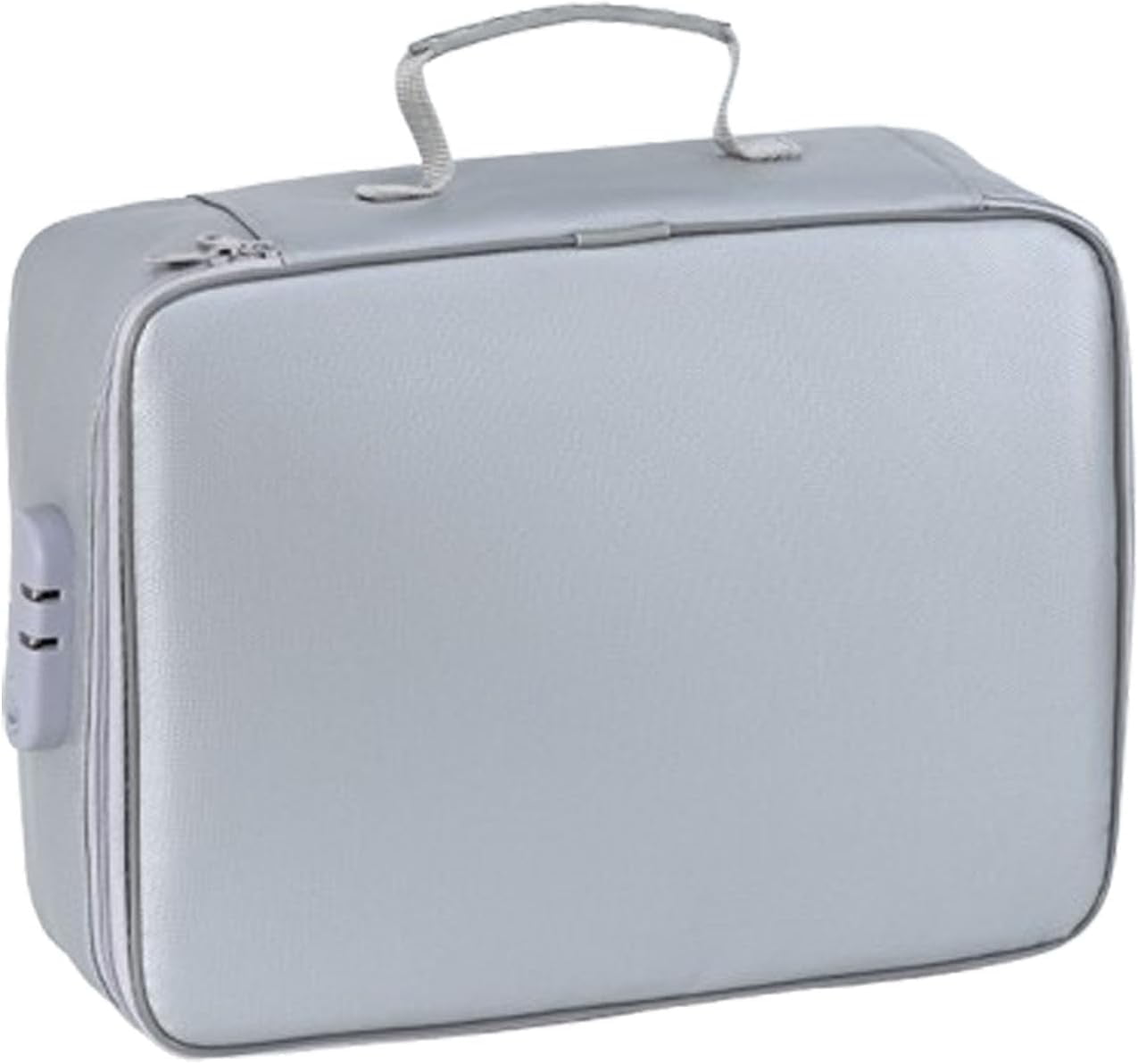 CLIQKWEN Fireproof Keepsake Box with Lock, Portable Waterproof Document ...