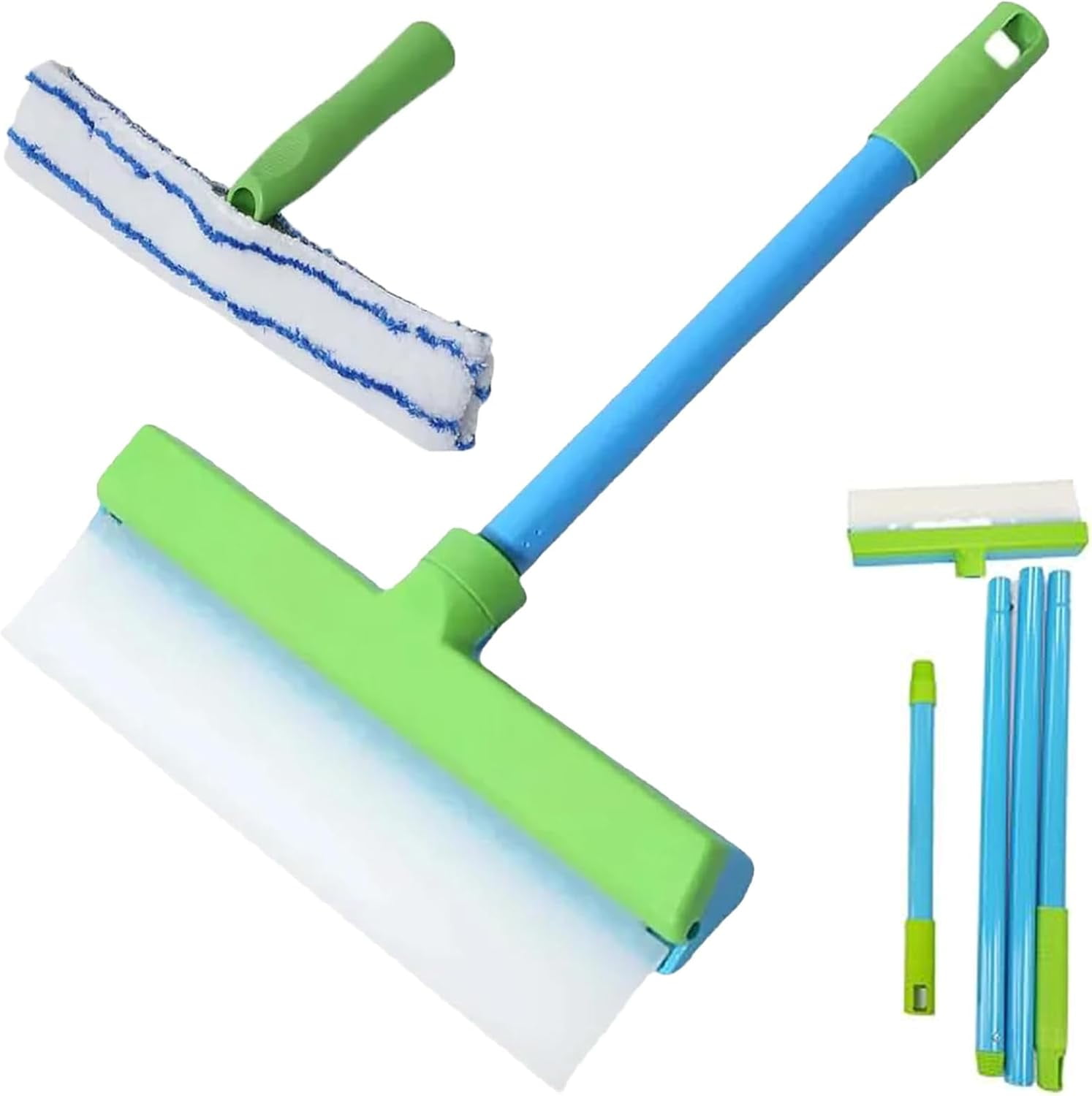 CLIQKWEN Recyclable Silicone Window Squeegee Kit,Aqua Blade Window ...