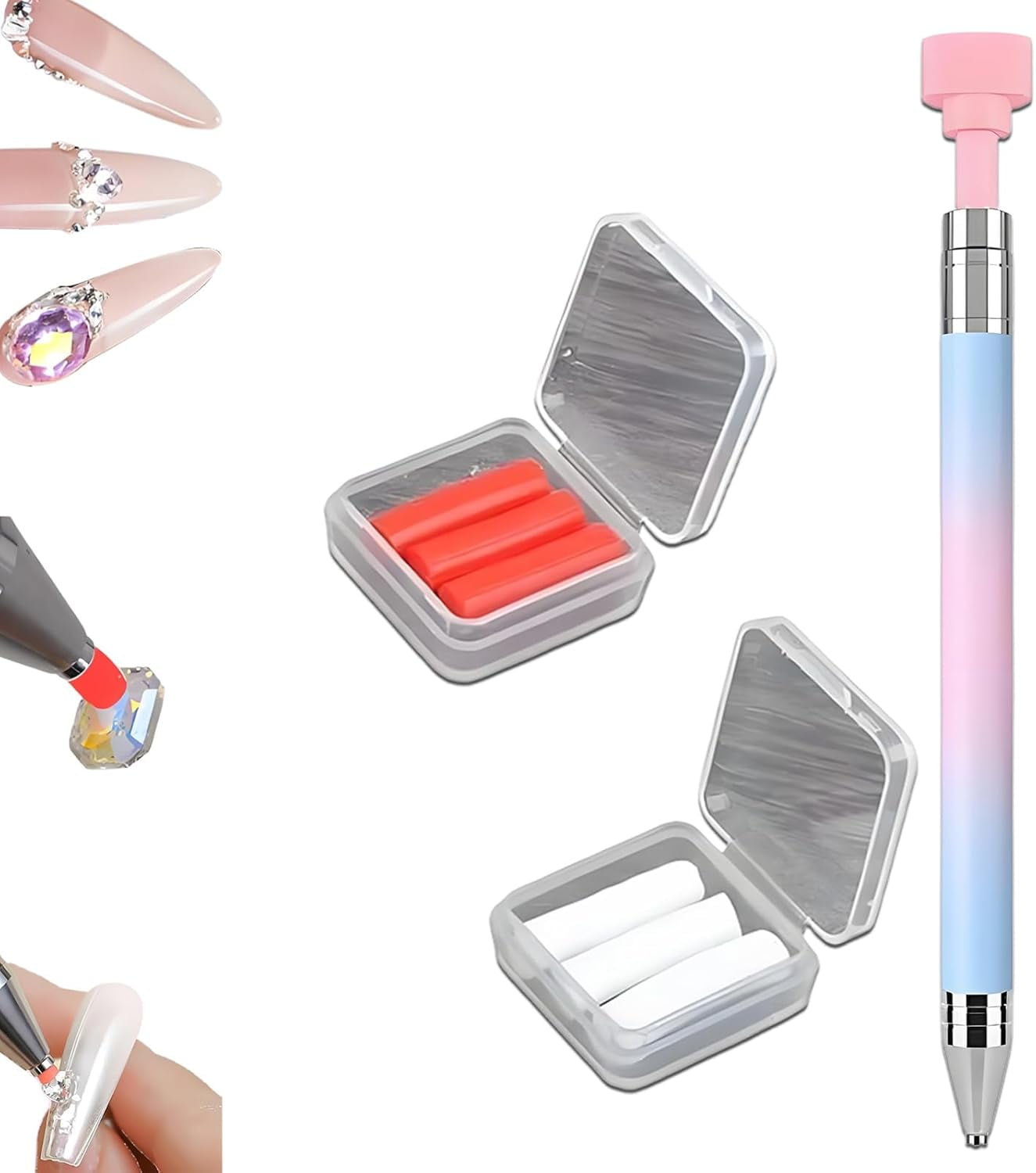 CLIQKWEN Upgraded Automatic Refillable Wax Pen for Diamond Art ...