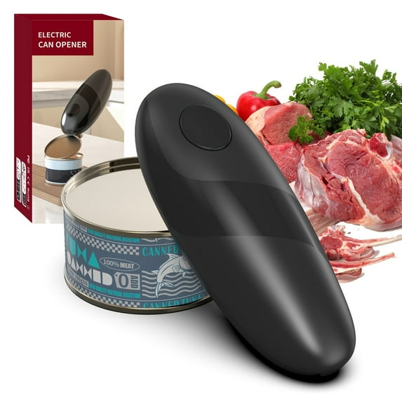 CLITON One-Touch Electric Can Opener - USB Powered ABS, Smooth Edges ...