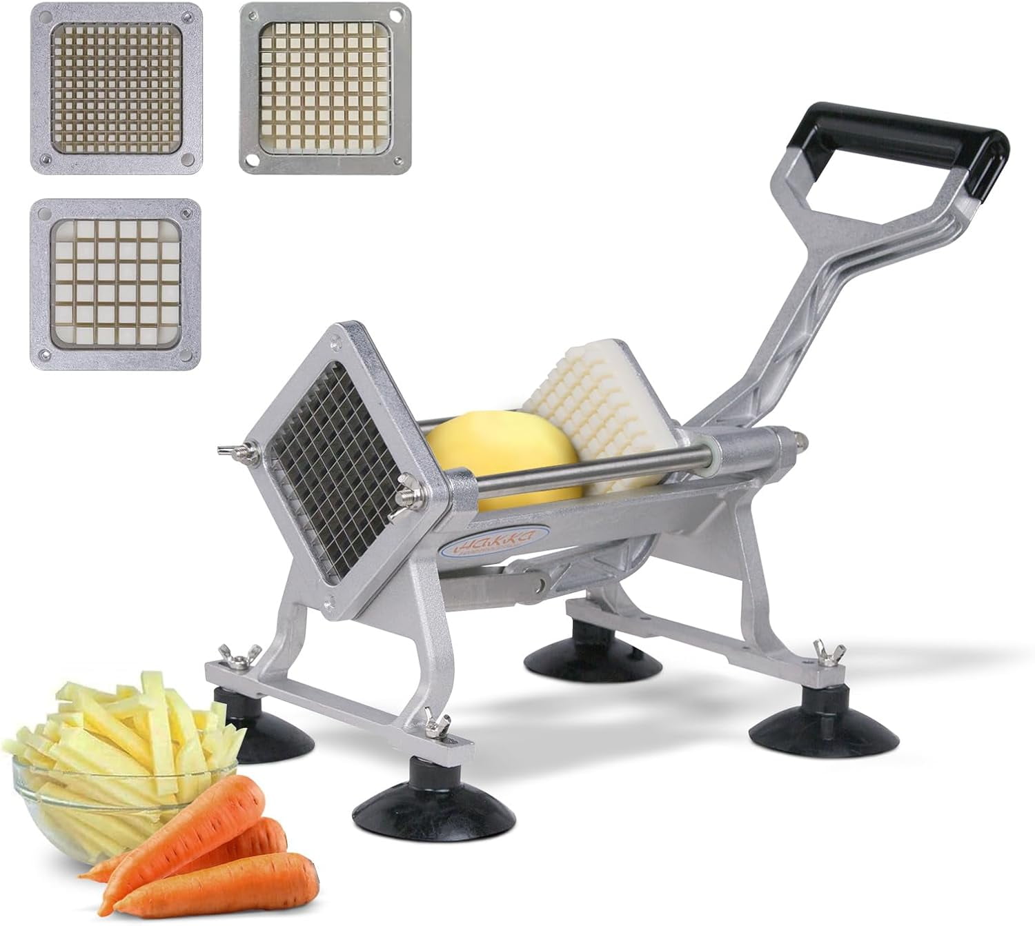CLIVIA French Fry Cutter, Commercial Slicer Manual Carrot Cucumber ...