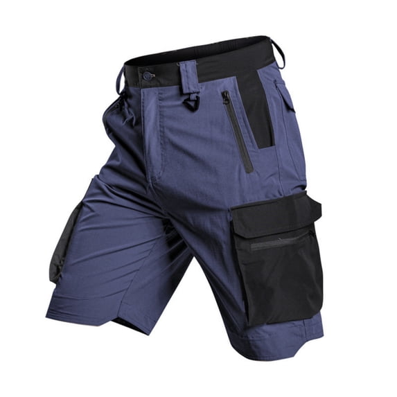 CLOISE Baggy Cargo Shorts Knee Length for Men with Pockets Big and Tall ...
