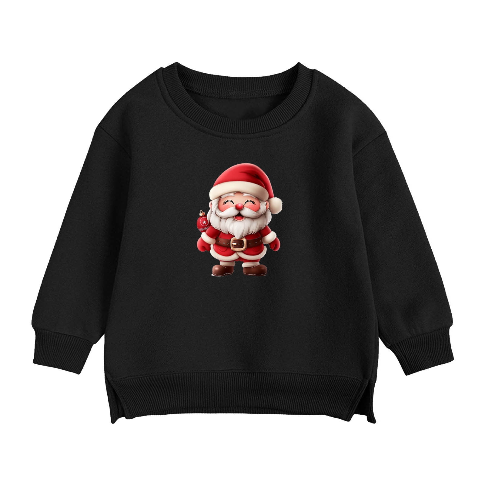 CLOISE Black Christmas Kids Sweatshirts for Girls Boys Infant Long ...