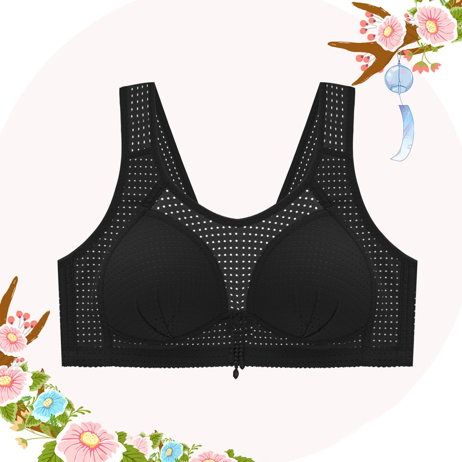CLOISE Bralettes for Women Working out Plus Size Bras Underwire Full ...