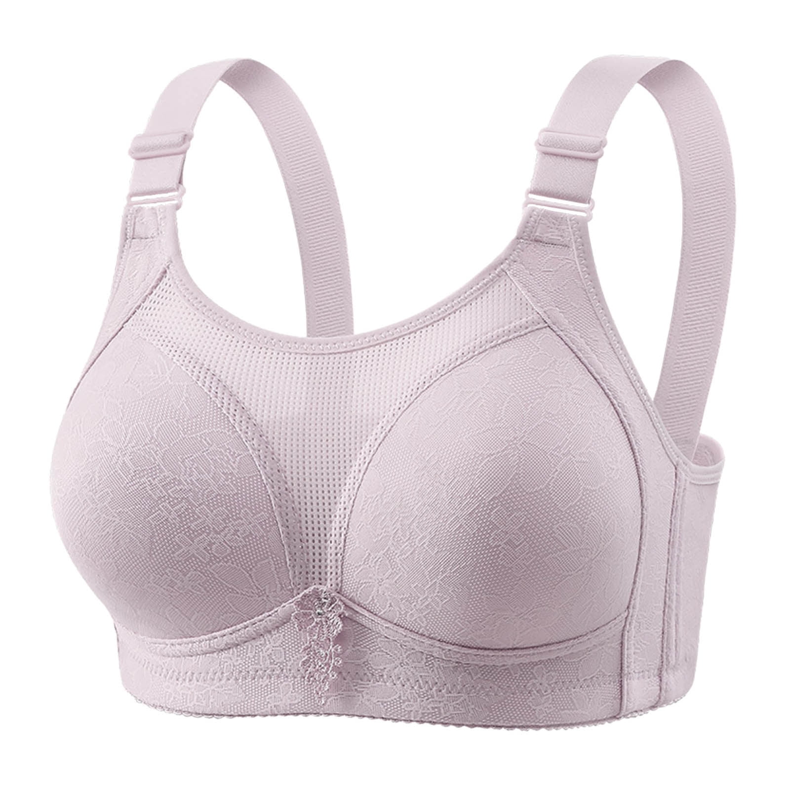 CLOISE Bras for Women No Underwire Padded Plus Size Push up Full ...