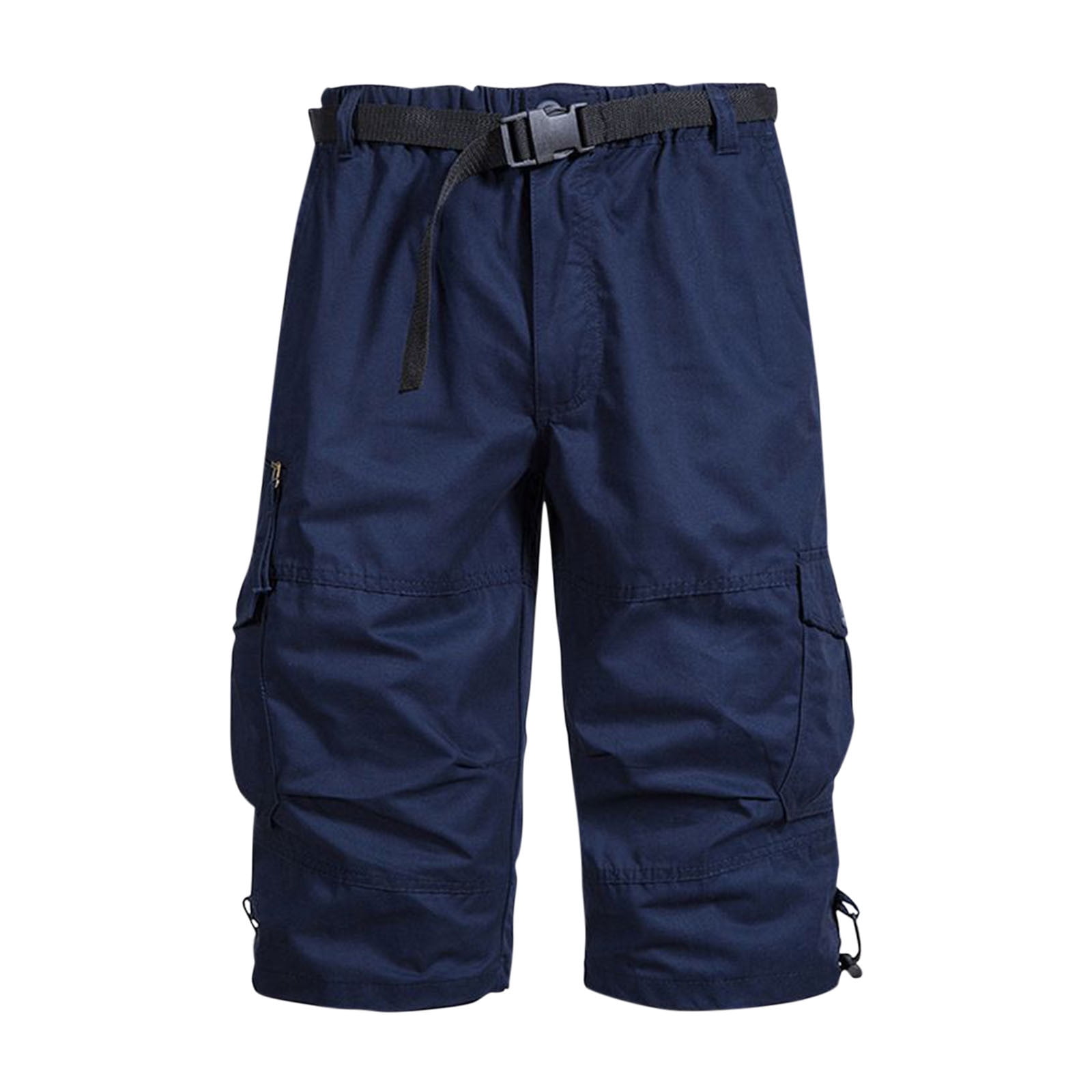 CLOISE Cargo Pants for Men with Pockets Big and Tall Capri Trousers ...