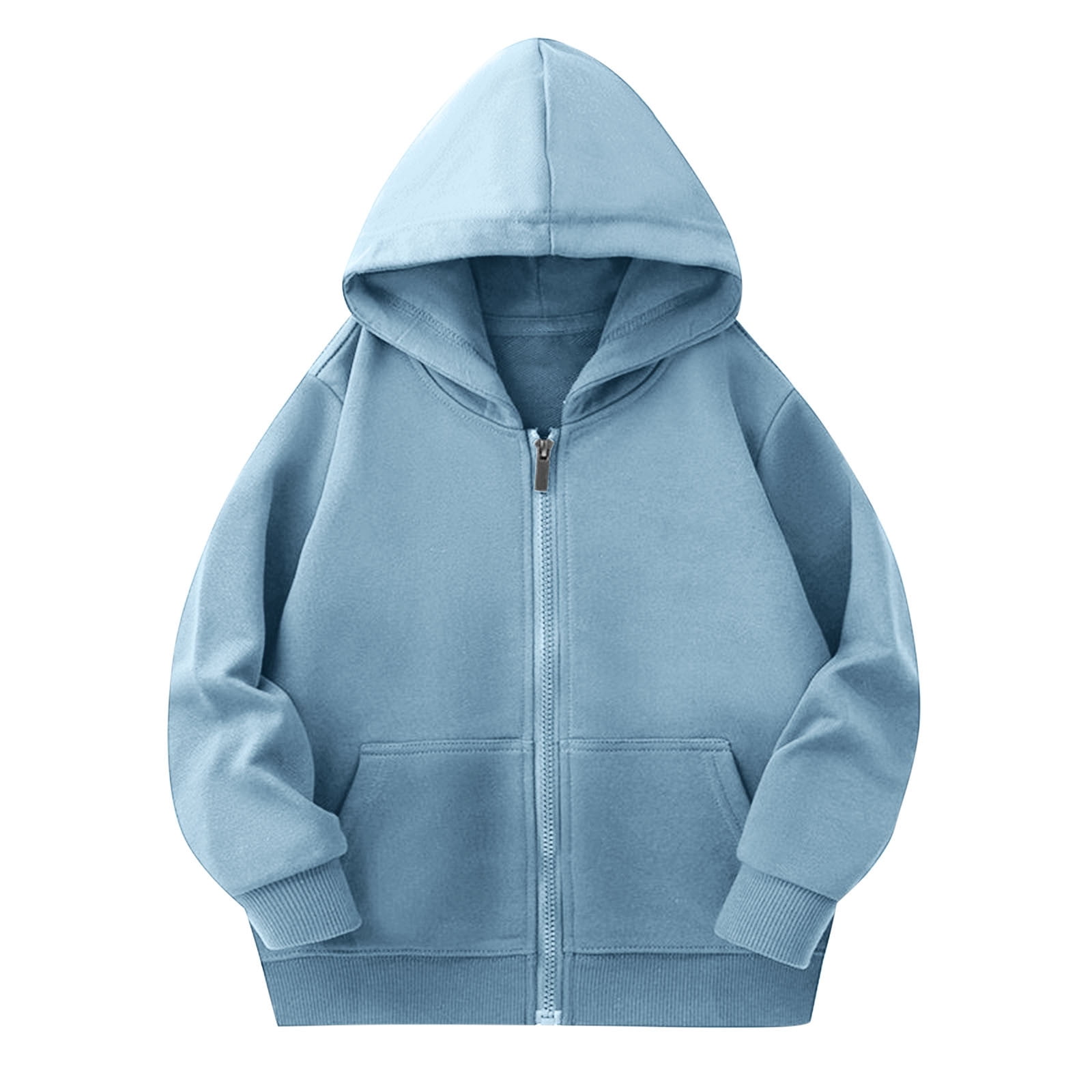 CLOISE Hoodies for Girls Boys Toddler Long Sleeve Hooded Zip up ...