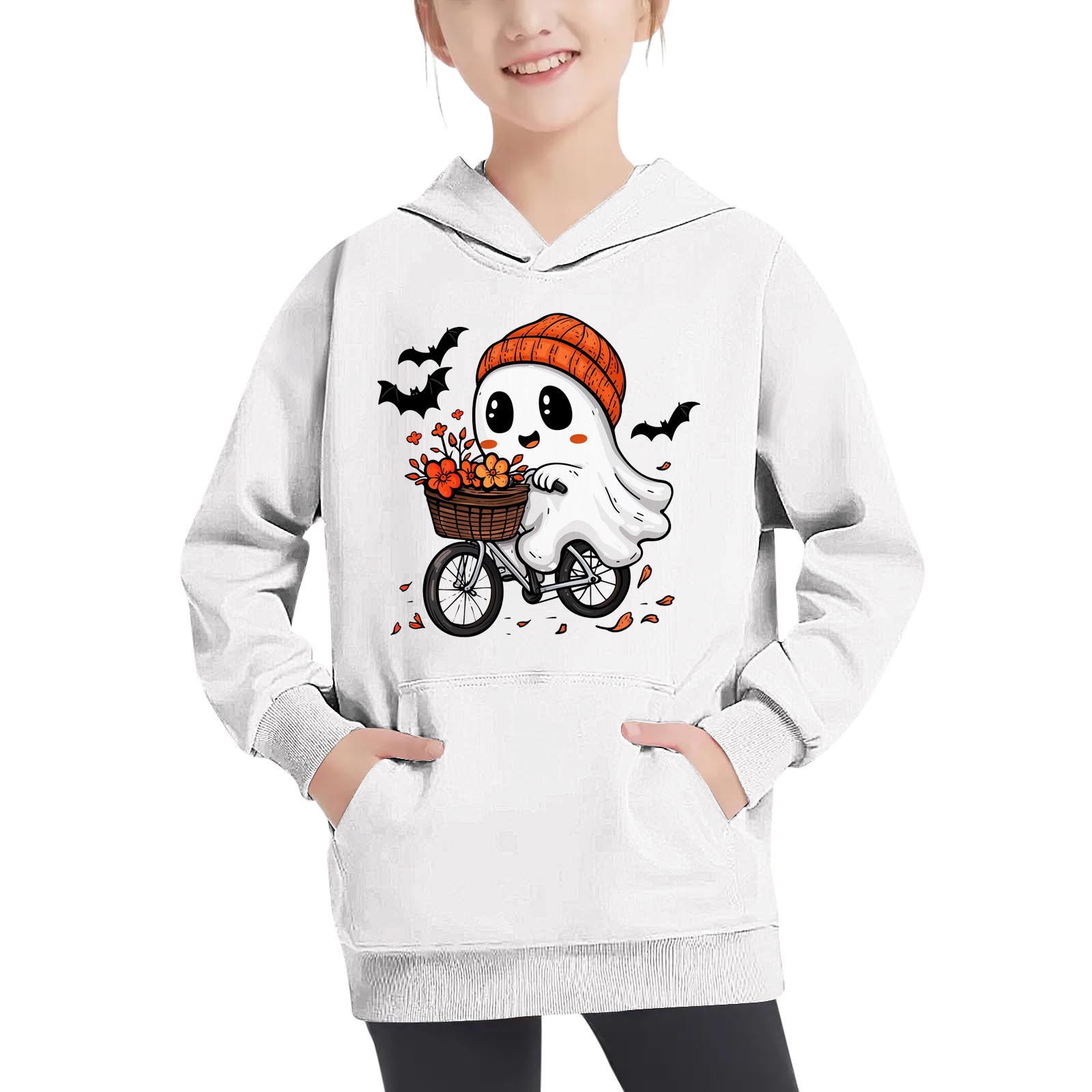 CLOISE Hoodies for Girls Kids Boys Teen Halloween Long Sleeve Hooded ...