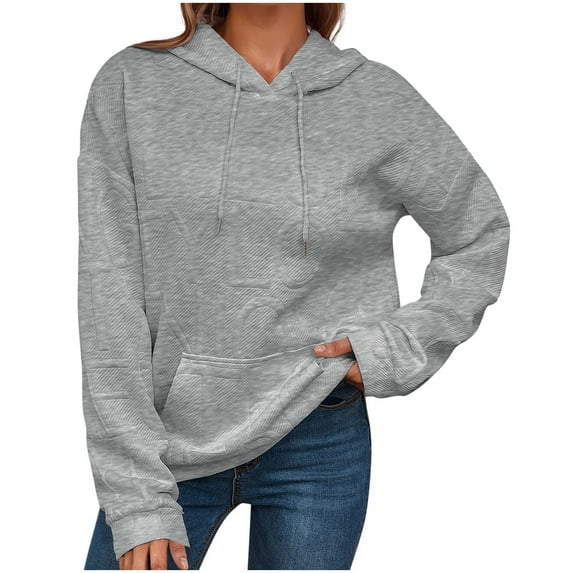 CLOISE Hoodies for Women Cute Sleeves Lightweight Sweatshirt Zip up ...