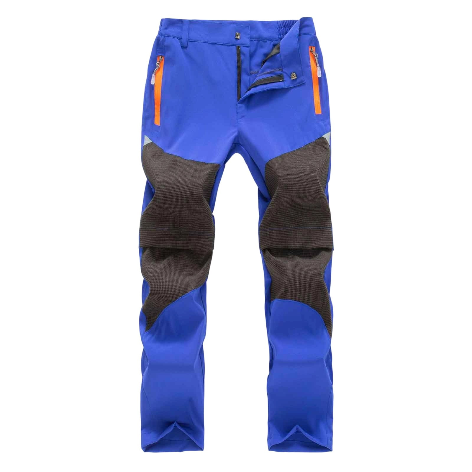 CLOISE Kids Girls Boys Travel Pants Pockets Long Pants Casual Solid ...