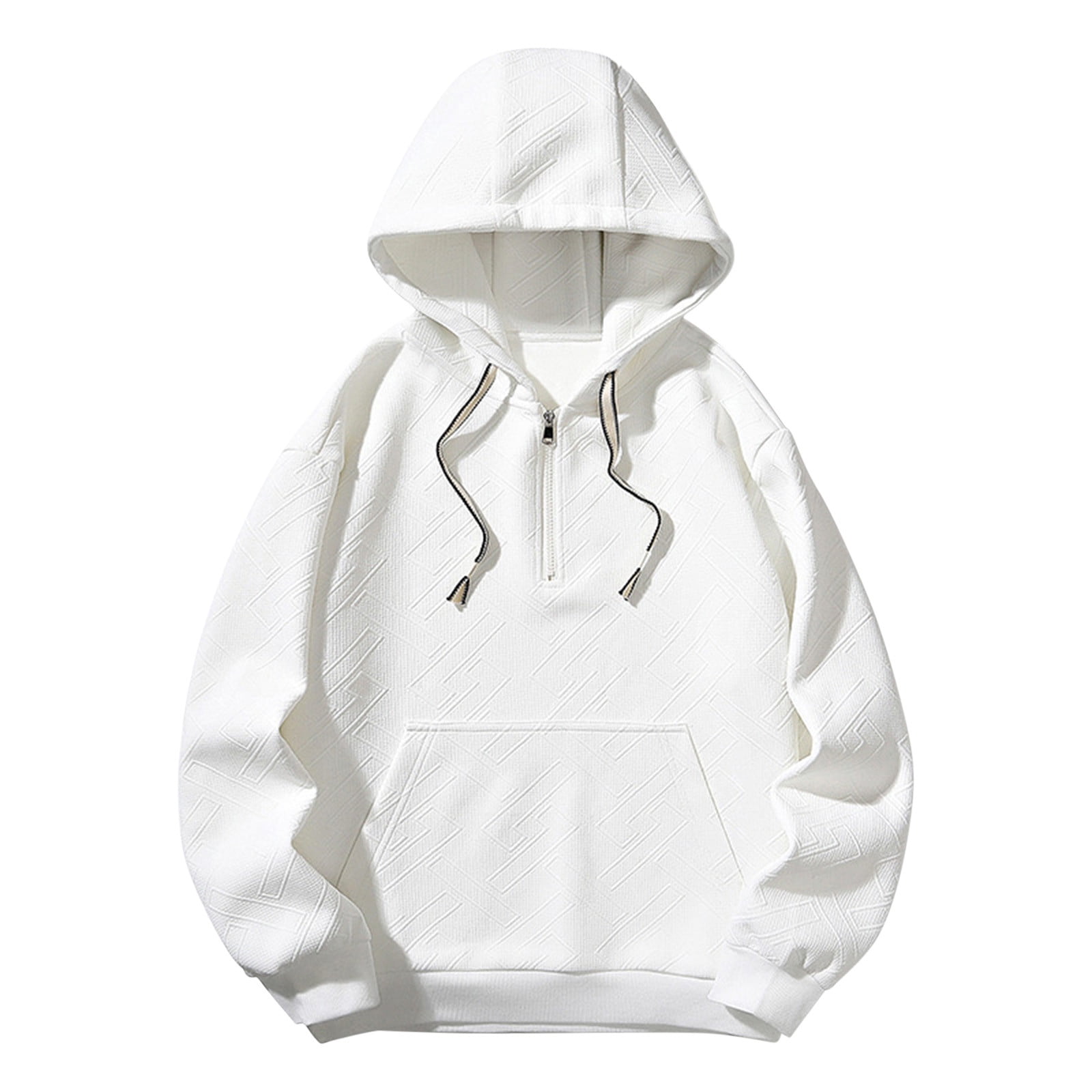 CLOISE Lightweight Hoodie Men Big and Tall Hooded Sweatshirt Solid ...