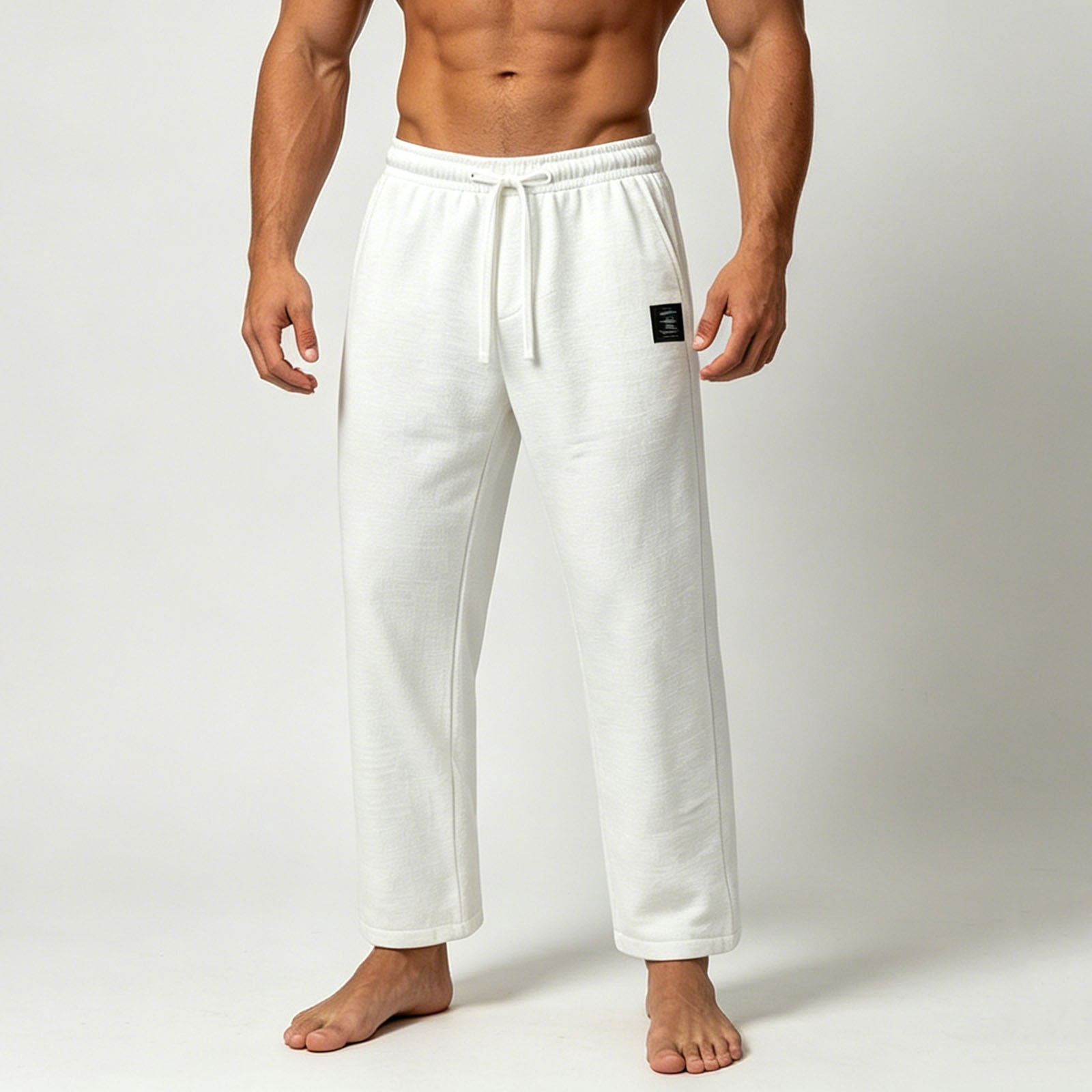 CLOISE Lightweight Summer Pants Men with Pockets Big and Tall ...