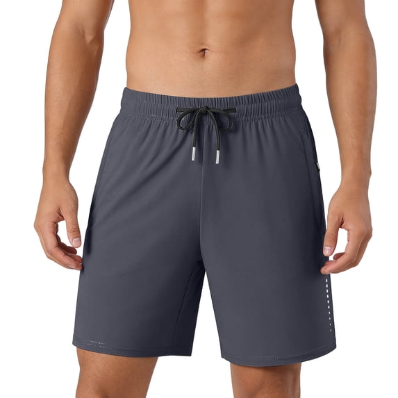 CLOISE Mens Shorts Summer with Pockets Big and Tall Drawstring Quick ...