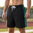 CLOISE Shorts for Mens with Pockets Drawstring Mid Waist Straight Leg ...
