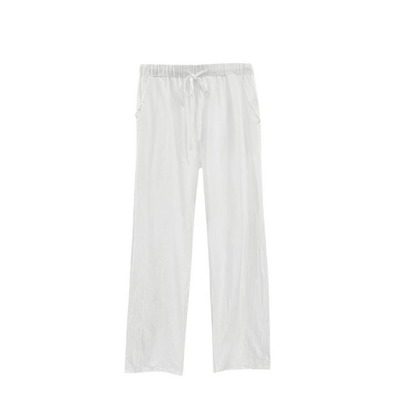 CLOISE Wide Leg Pants for Women Plus Size Plus Size Drawstring Long ...