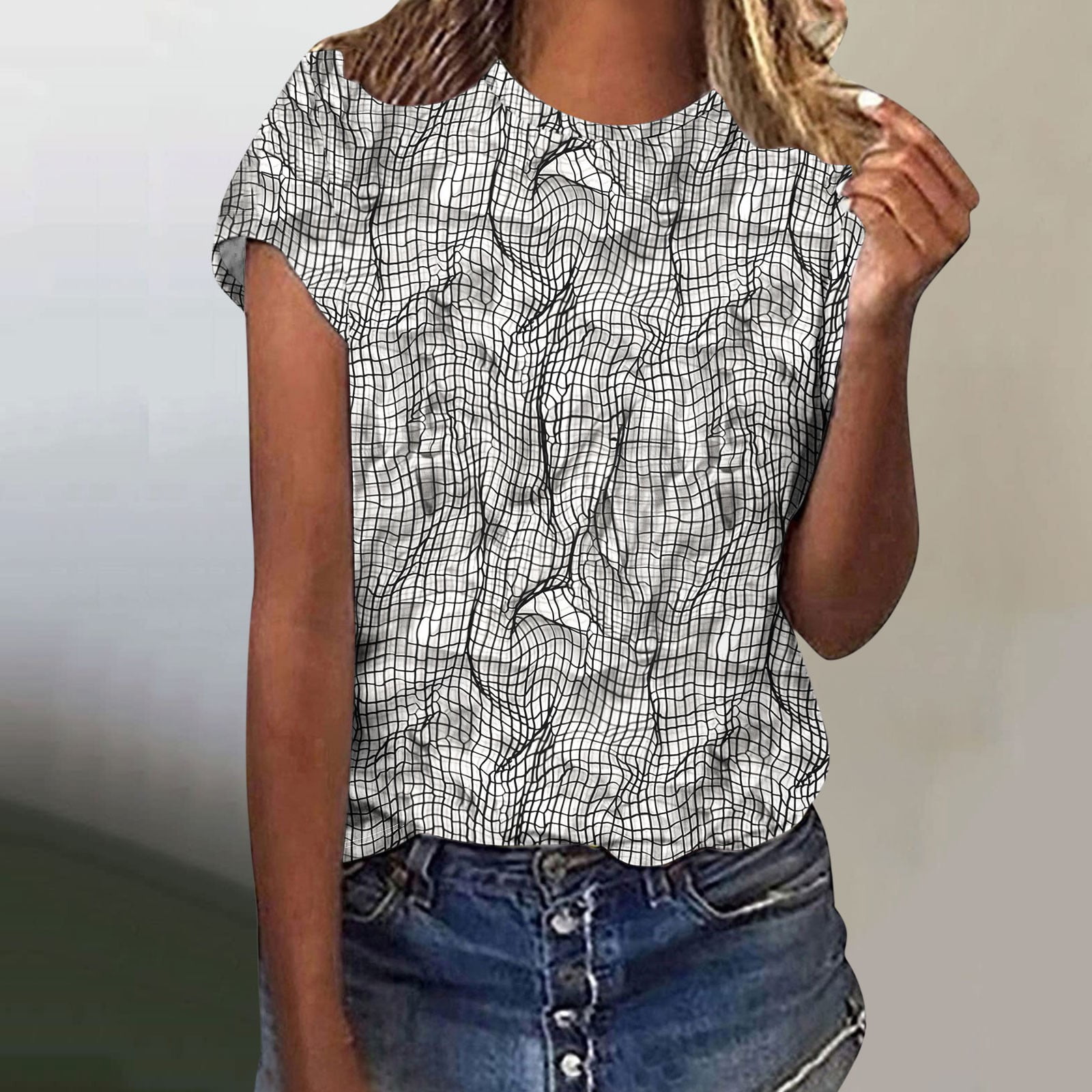 CLOISE Women's Halloween Blouses Trendy Halloween Cobweb Graphic Shirts ...