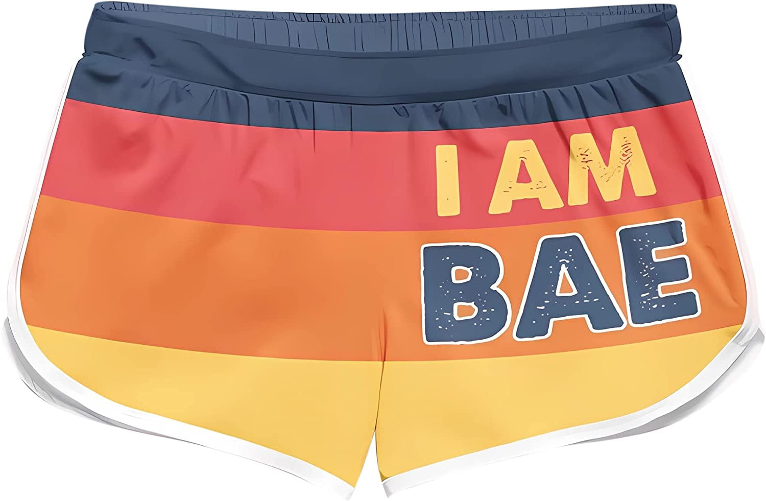 CLOOCL Couple Matching Shorts 3D Pattern Beach Shorts Swim Trunks for ...