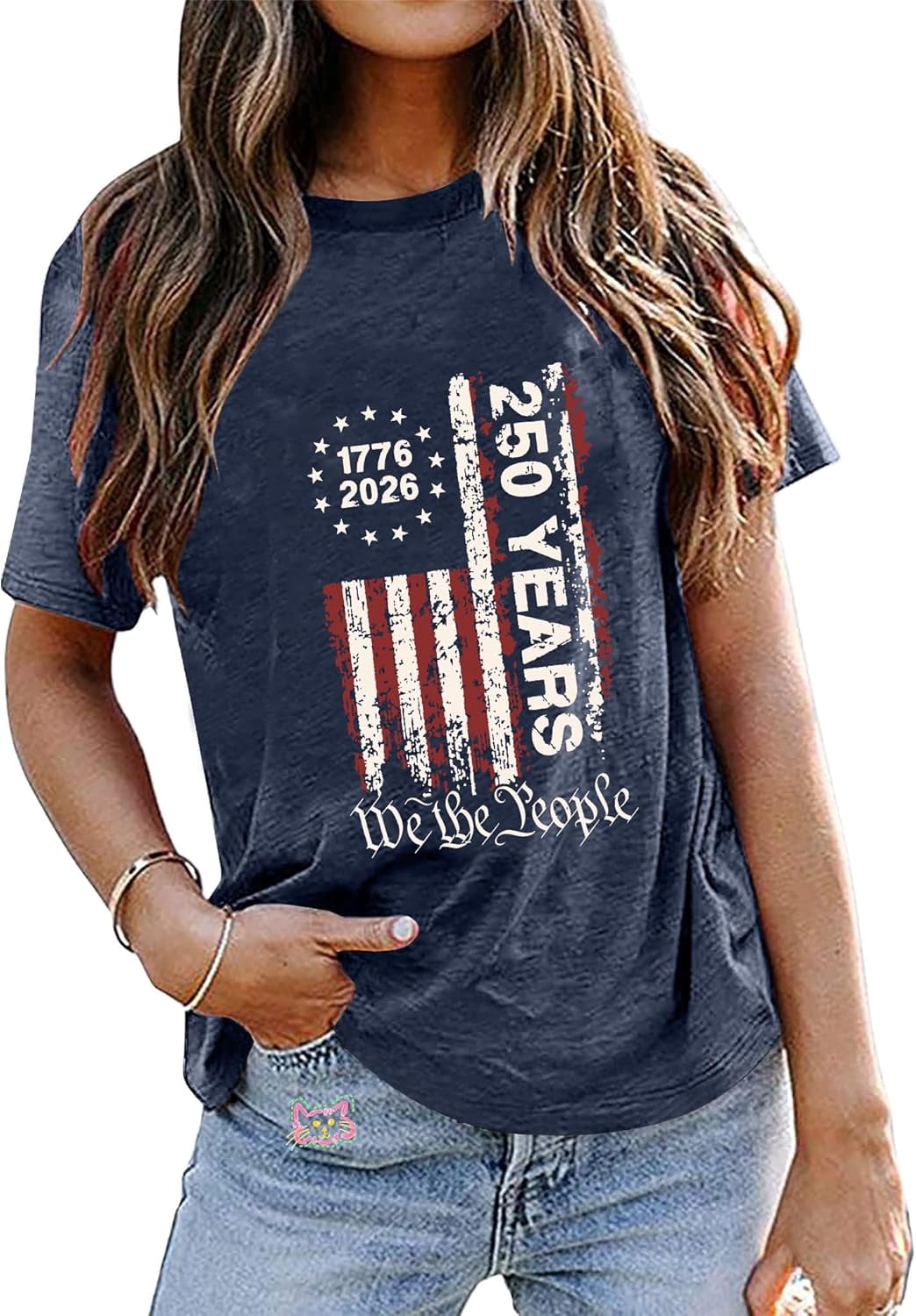 CLOTEX 1776-2026 250 Years of Freedom We People USA Flag 250th ...