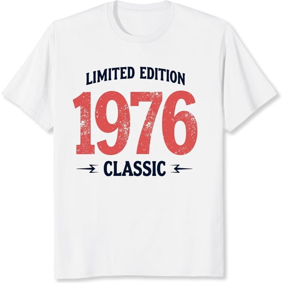 CLOTEX 1976 Classic 50th Birthday Shirt Vintage Retro Limited Edition ...