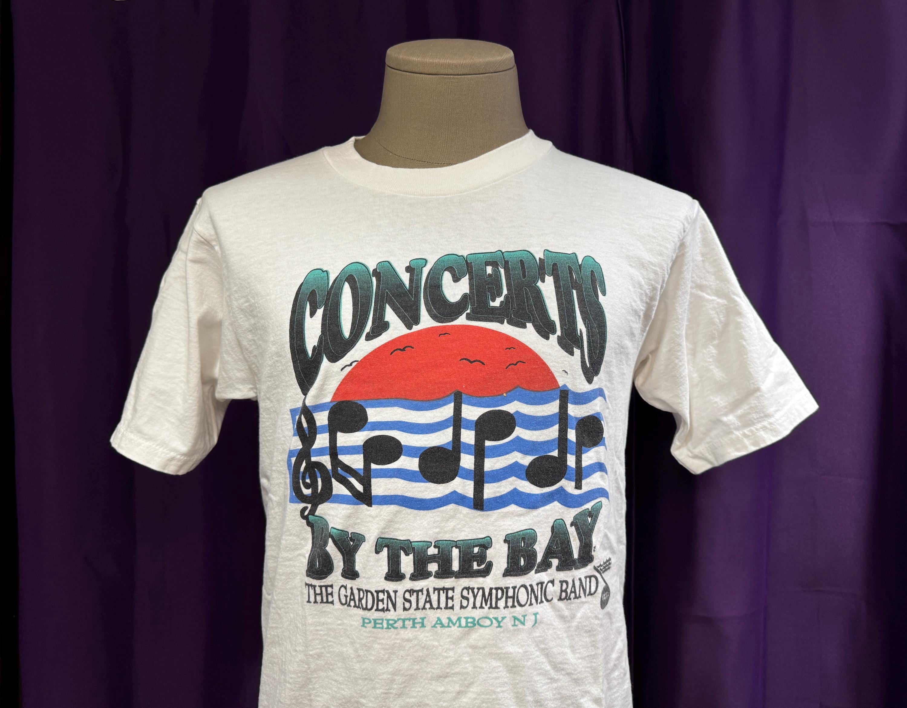 CLOTEX 1994 Vintage Concerts by the Bay Perth Amboy T Shirt, Rare ...