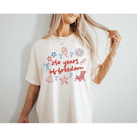 CLOTEX 250 Years Of Freedom Comfort Colors Shirt, Coquette USA ...