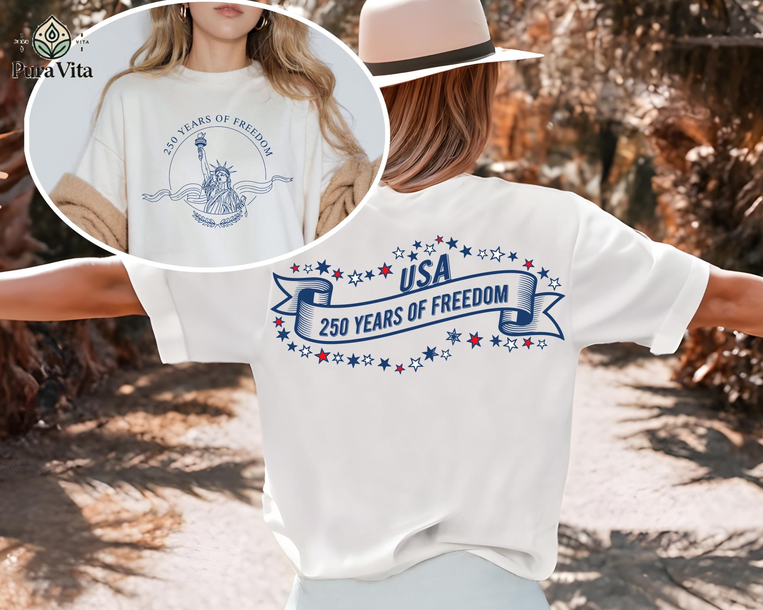 CLOTEX 250 Years Liberty Of Statue Shirt, 250th Anniversary T-Shirt ...