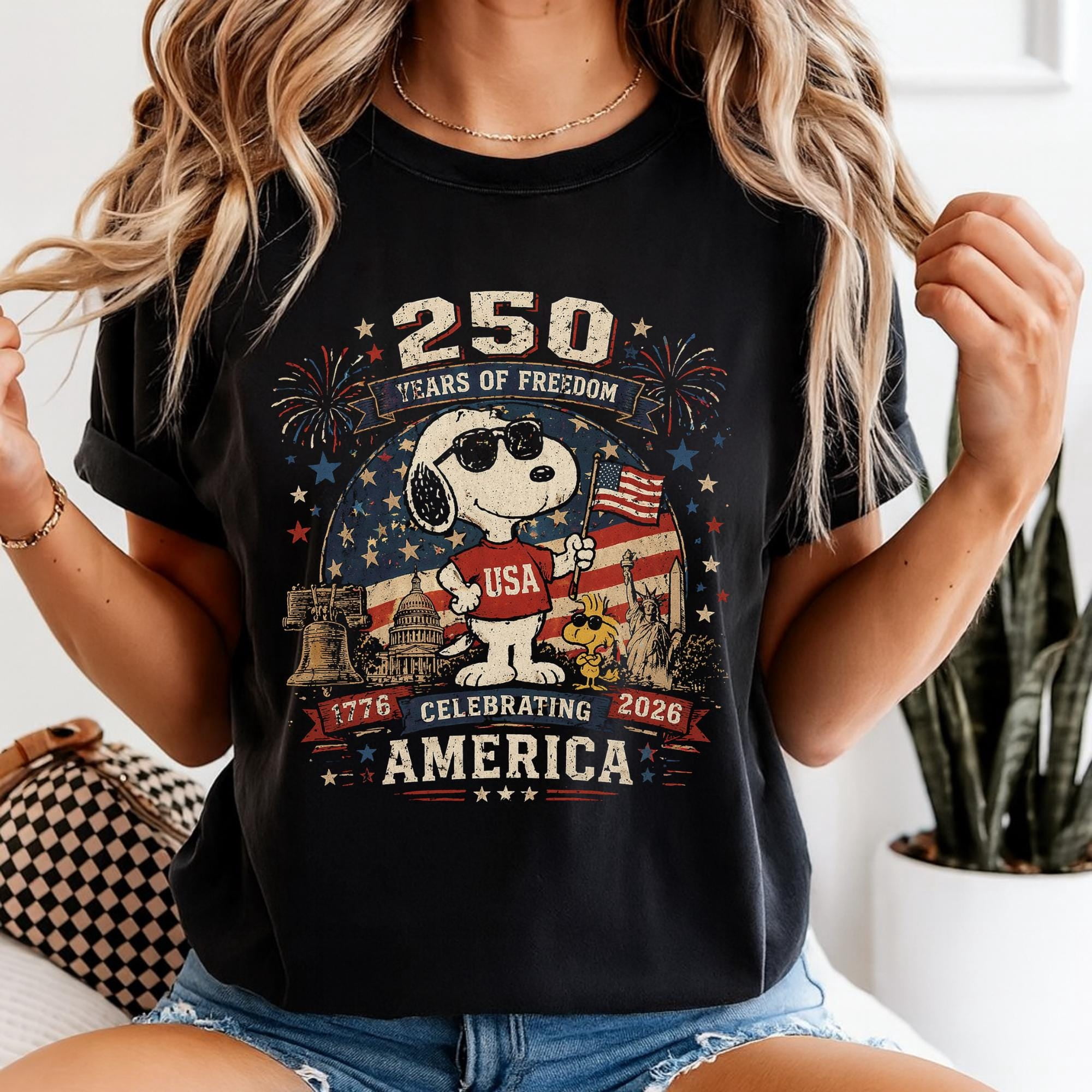CLOTEX 250 Years of Freedom Sweatshirt, USA 1776 2026 Patriotic Shirt ...