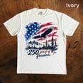 CLOTEX 250 Years of Freedom eagle American flag T-shirt | Patriotic USA ...