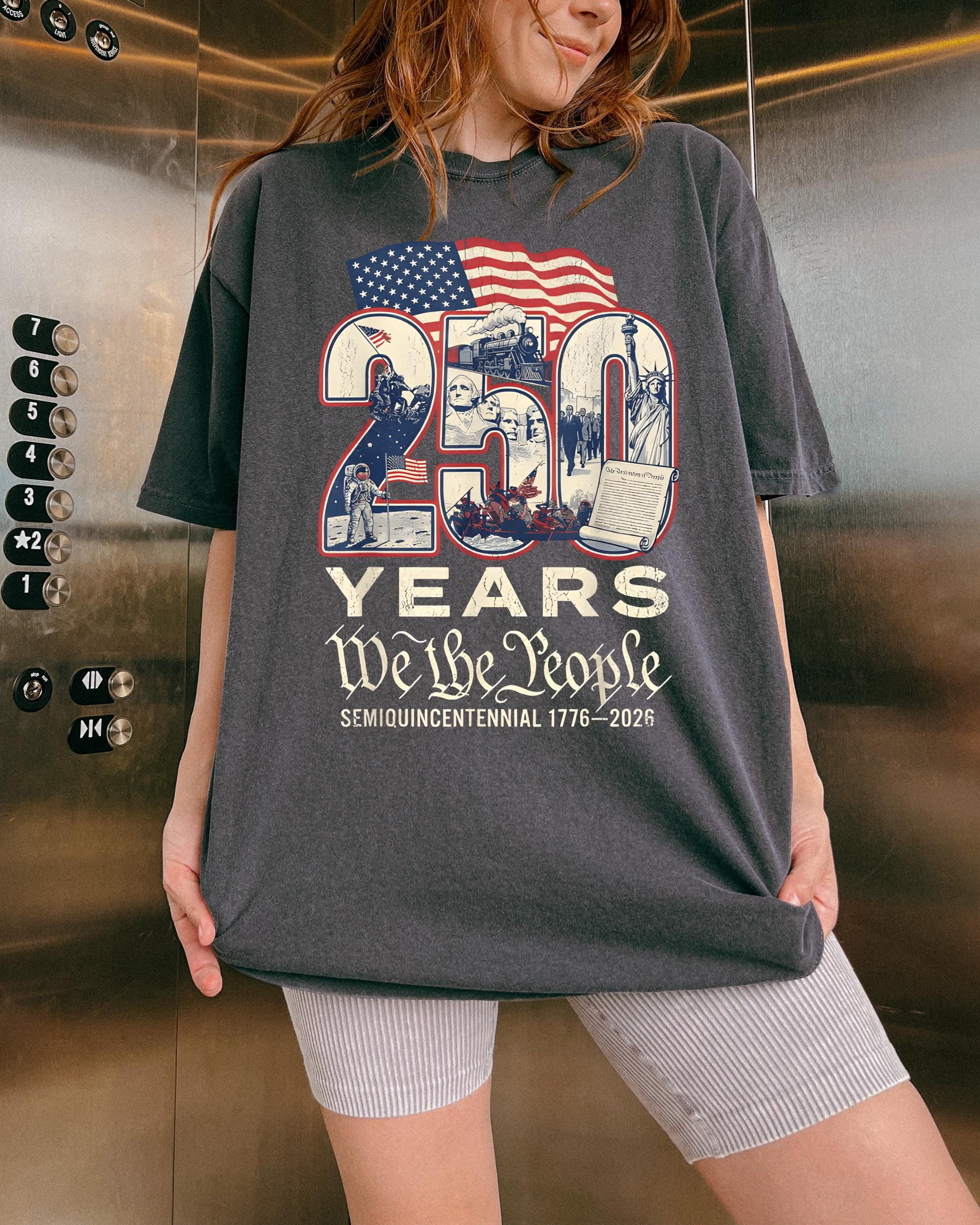 CLOTEX 250th America Anniversary Shirt, We The People Sweatshirt, Usa ...