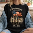 CLOTEX 250th Anniversary 1776-2026 Shirt Patriotic Military Veterans T ...