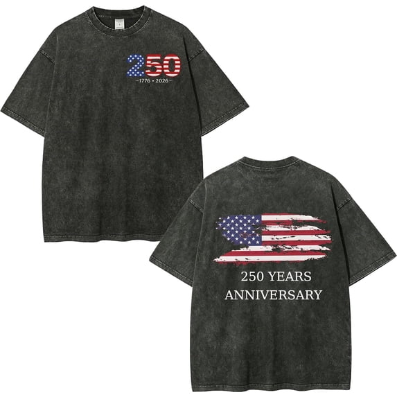 CLOTEX 250th Anniversary American Shirts for Men Graphic Vintage Tshirt ...