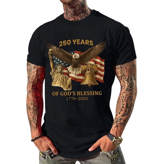 CLOTEX 250th Anniversary Shirt Men Commemorative American History Top ...