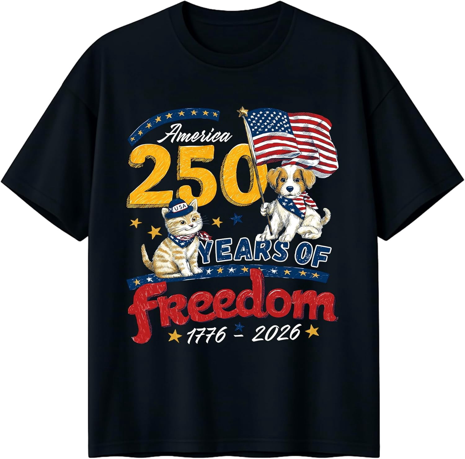 CLOTEX 250th Anniversary USA Shirt, Patriotic Eagle Flag 1776-2026 ...