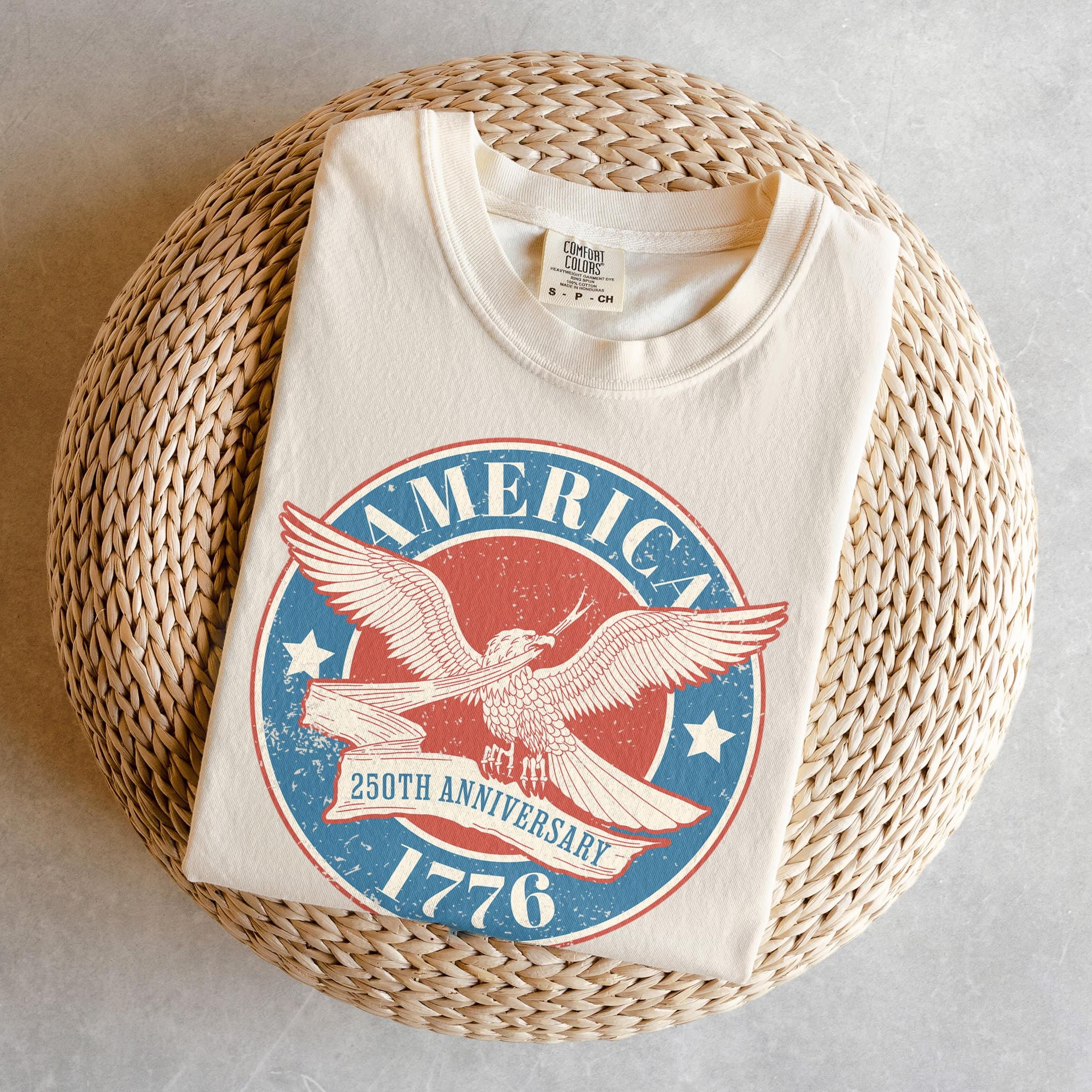 CLOTEX 250th Anniversary USA Shirt - Retro 4th of July Comfort Colors T ...