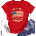 CLOTEX 250th Anniversary USA Shirts for Women American Flag T-Shirt 4th ...