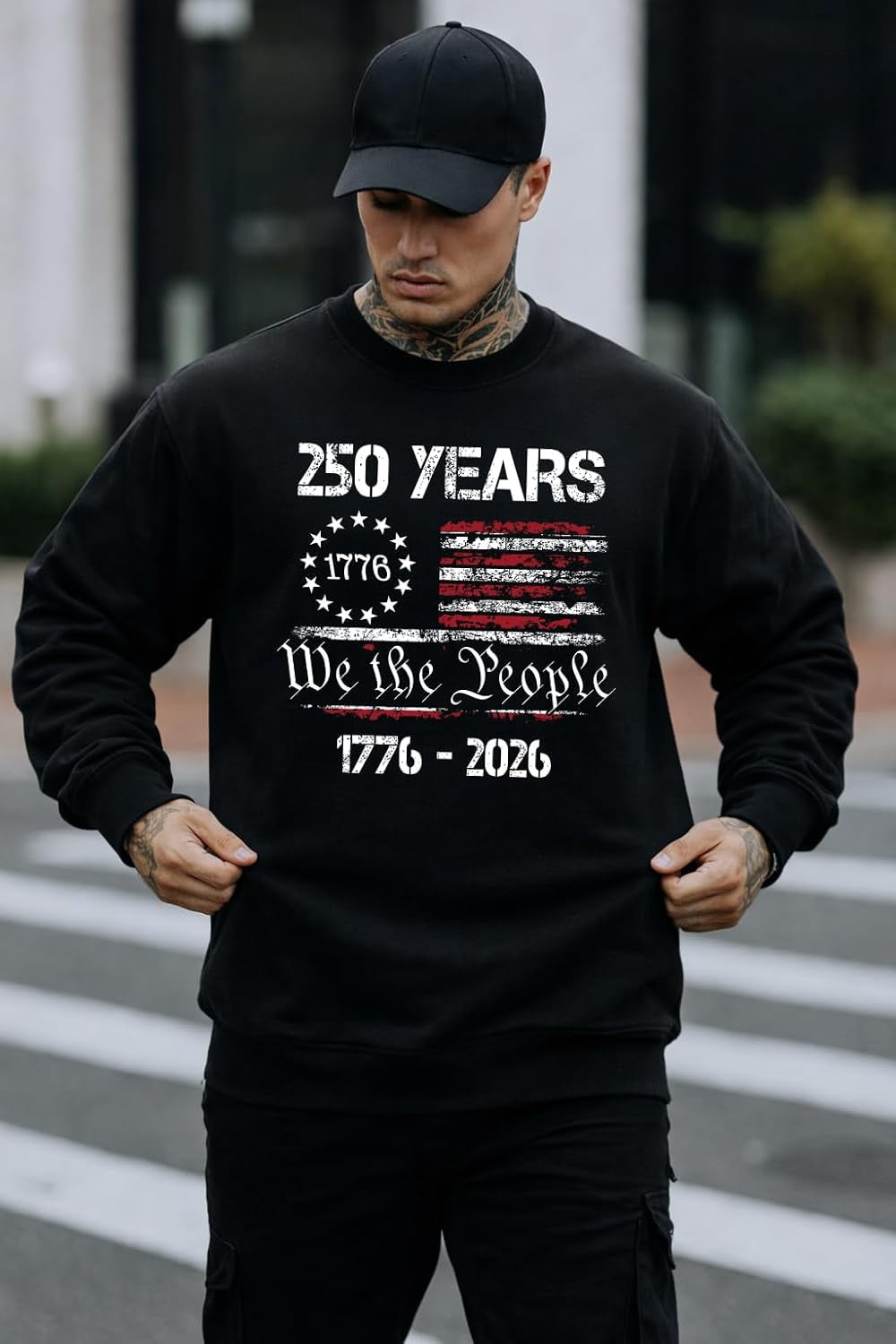 CLOTEX 250th Anniversary USA Sweatshirt & Hoodie, 250 Anniversary USA ...