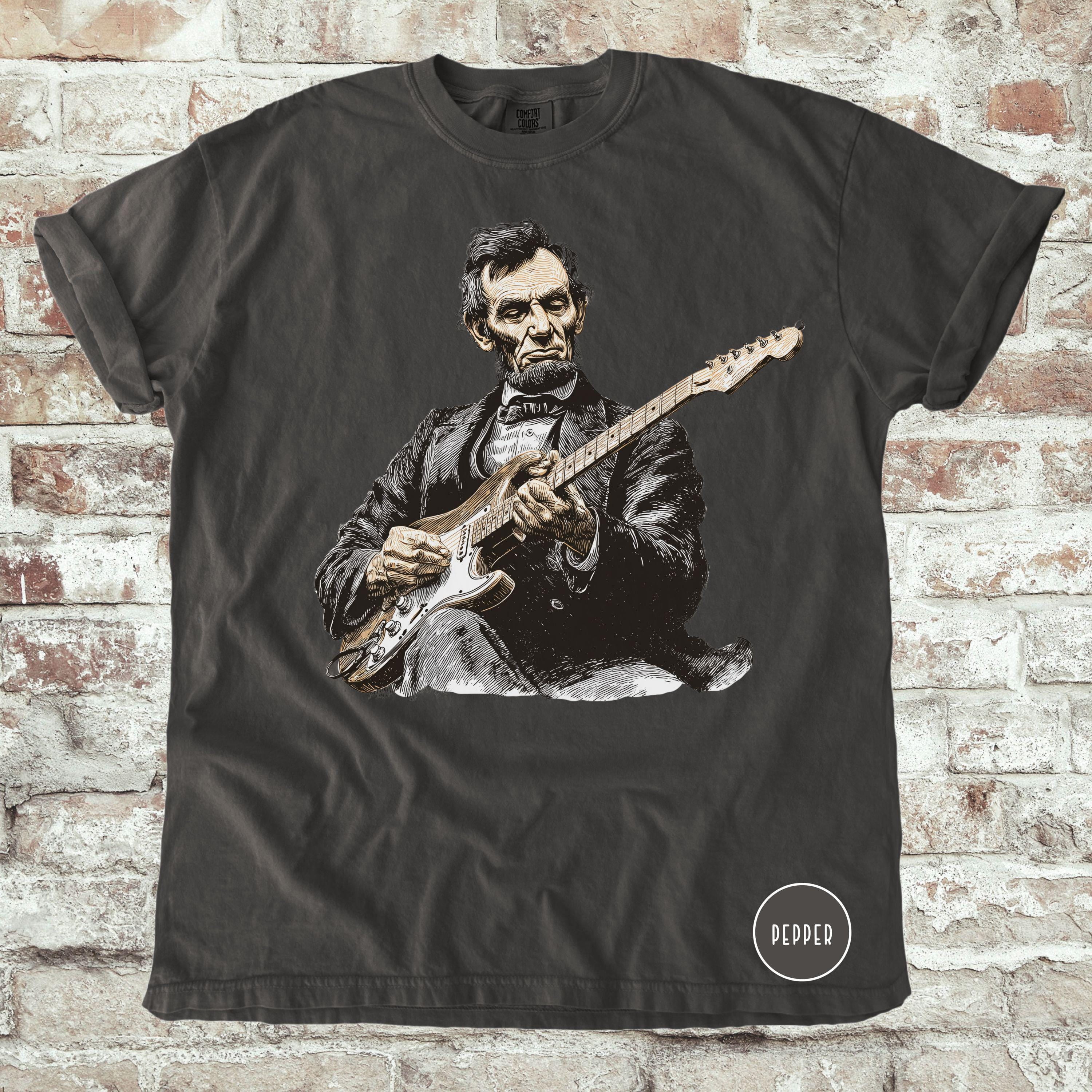 CLOTEX Electric Guitar Comfort Colors Vintage T-Shirt Sweatshirt, Edgy ...