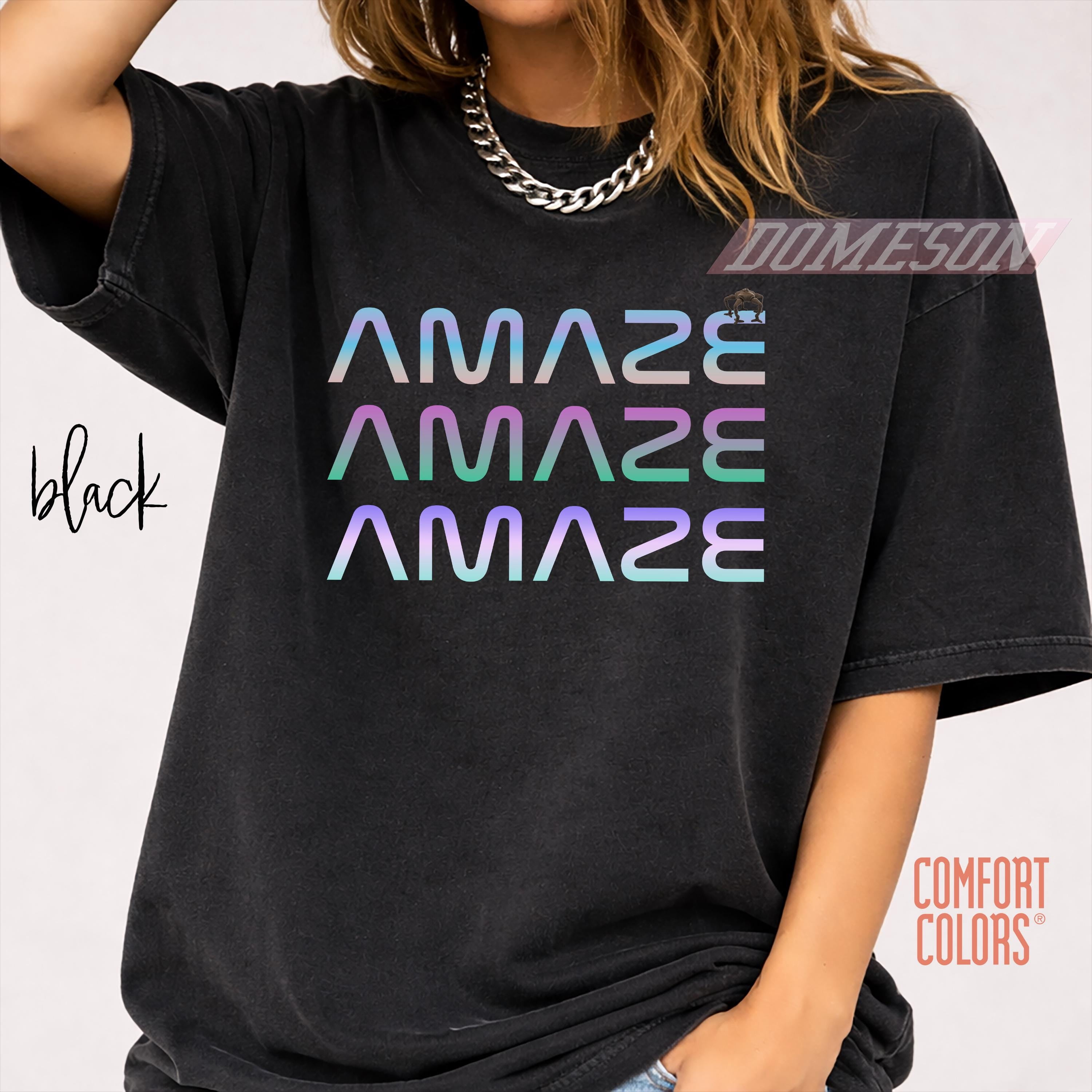 CLOTEX Amaze Amaze Amaze Shirt,Comfort Colors® Alien Friendship Space ...