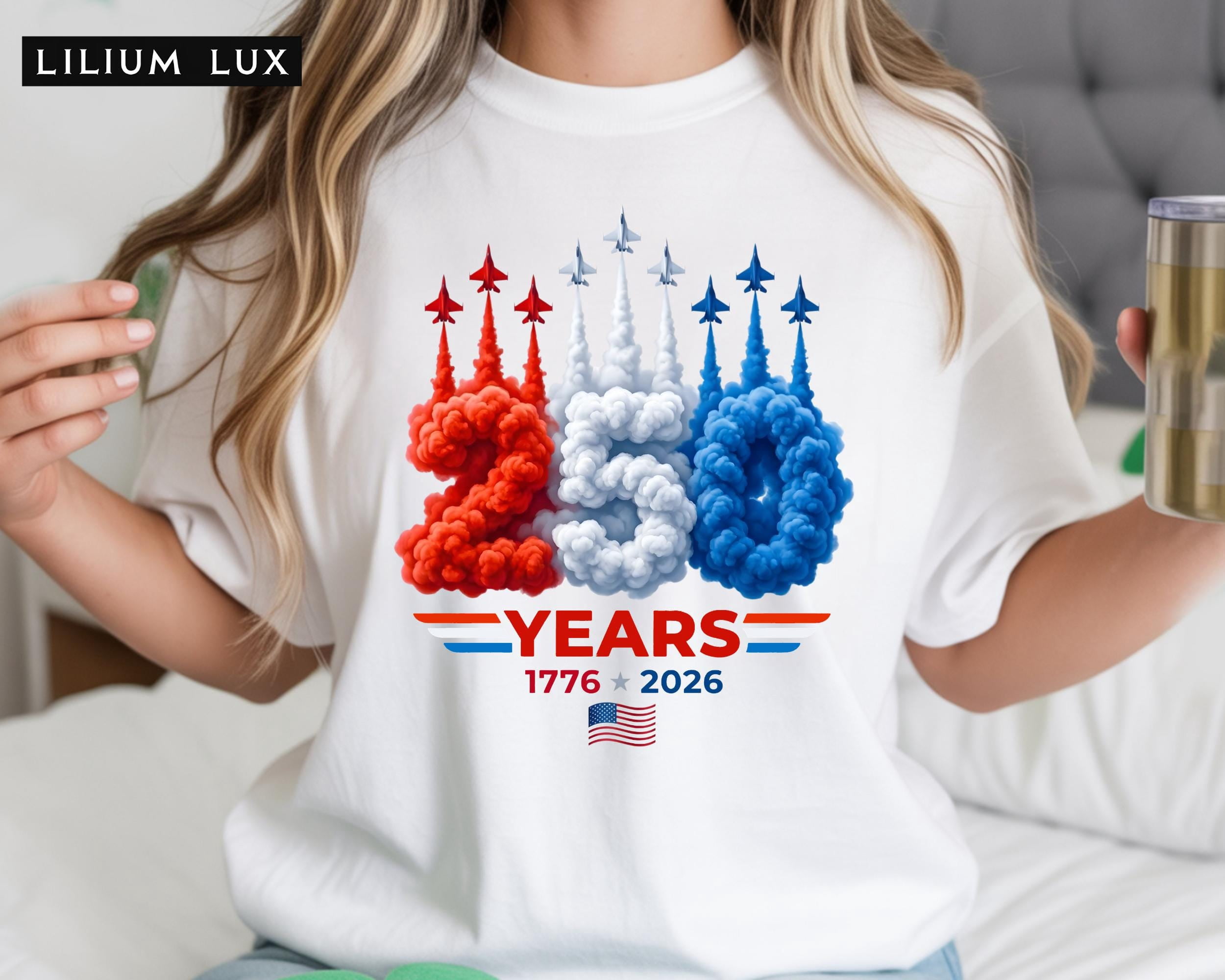 CLOTEX America 250 Years Shirt, USA 250th Anniversary Tee, Patriotic ...
