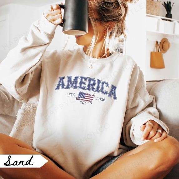 CLOTEX America 250th Anniversary Sweatshirt, Retro USA 250 shirt, 1776 ...