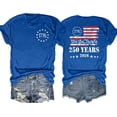 CLOTEX American Flag Shirts for Women 250th Anniversary USA Shirt 4th ...