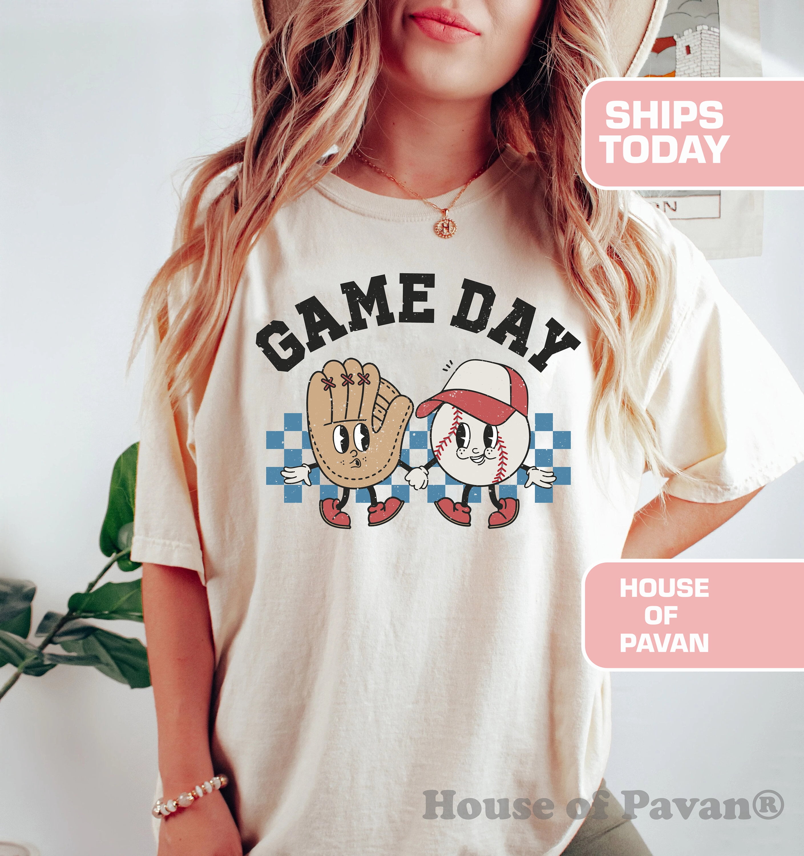 CLOTEX Baseball Game Day Shirt, T-Mom Shirt, Baseball Shirt For Women ...