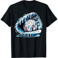 CLOTEX Baseball Glove T-Shirt with Ice Cream Sprinkles Design for Fun ...